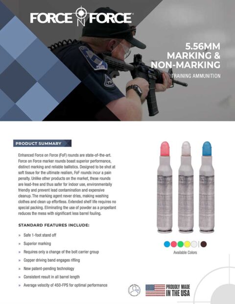 AR-15 Marking Rounds - Force on Force